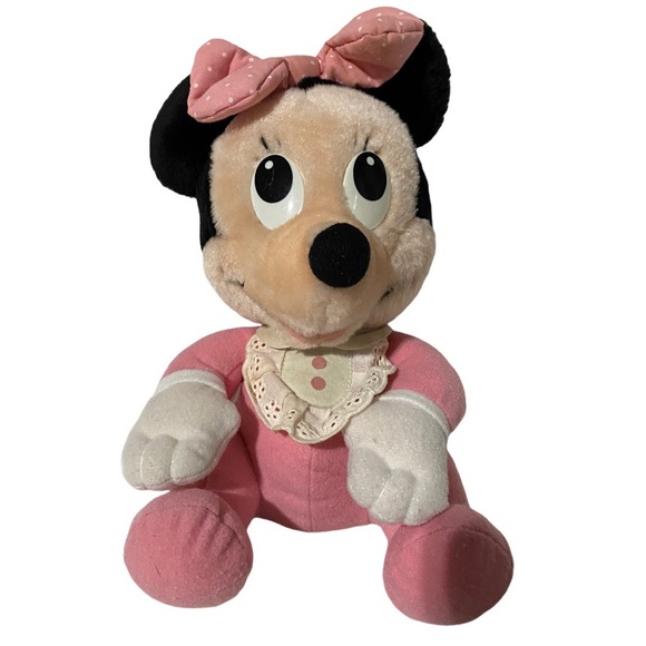 Disney | Toys | Playskool Disney Babies Pink Minnie Mouse Plush 7 984 ...